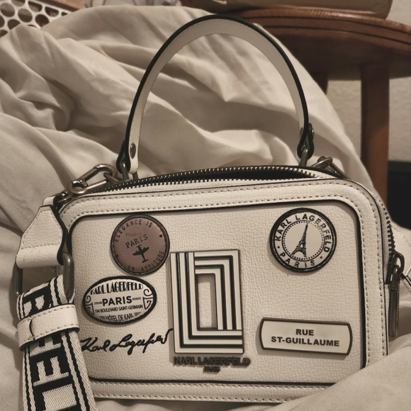 Karl Lagerfeld | Bags | Karl Lagerfeld Leather Camera Bag | Poshmark